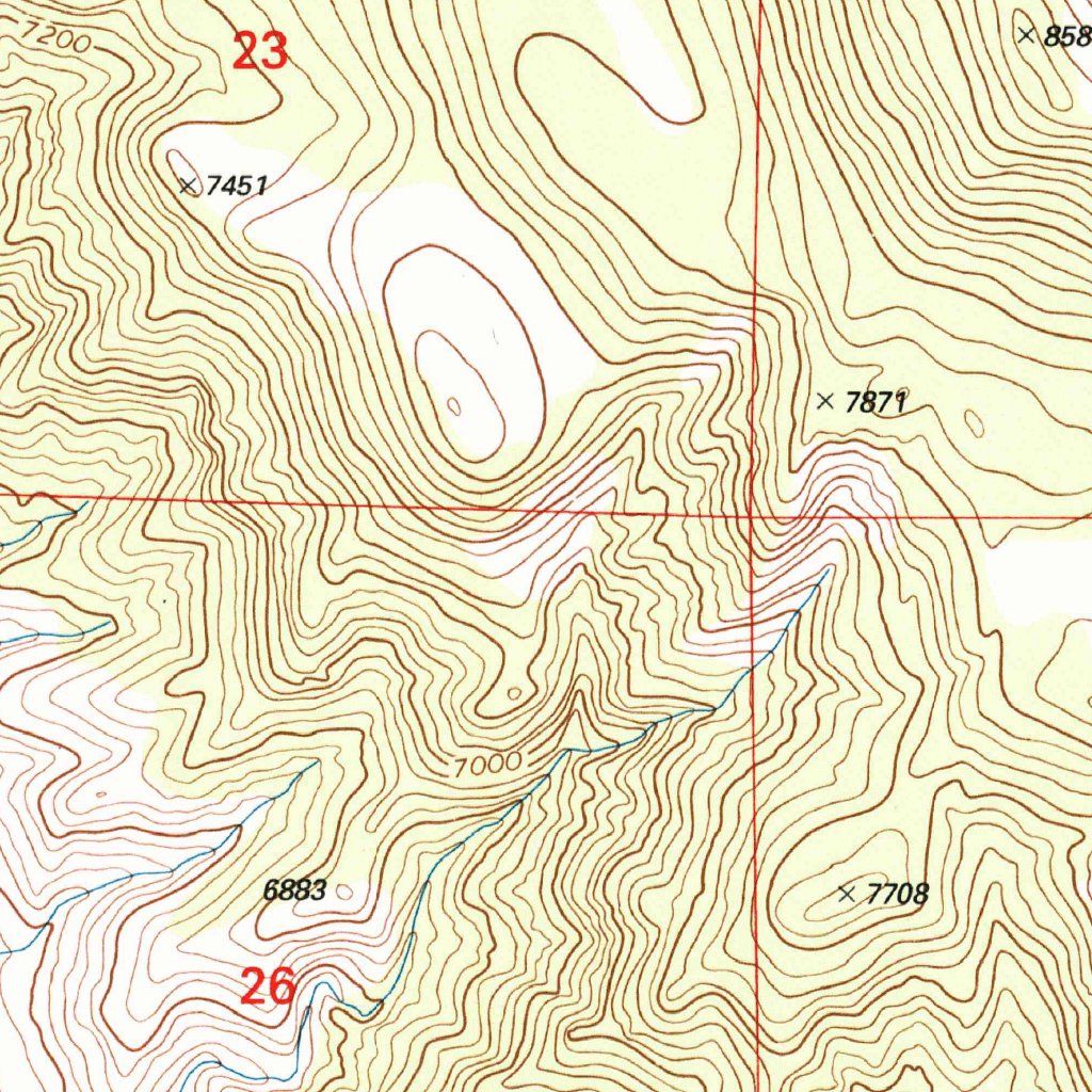 Piute Reservoir, UT (2001, 24000-Scale) Map by United States Geological ...