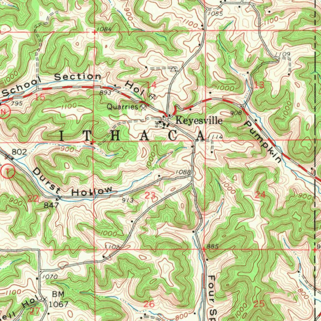 Plain, WI (1960, 62500-Scale) Map by United States Geological Survey ...