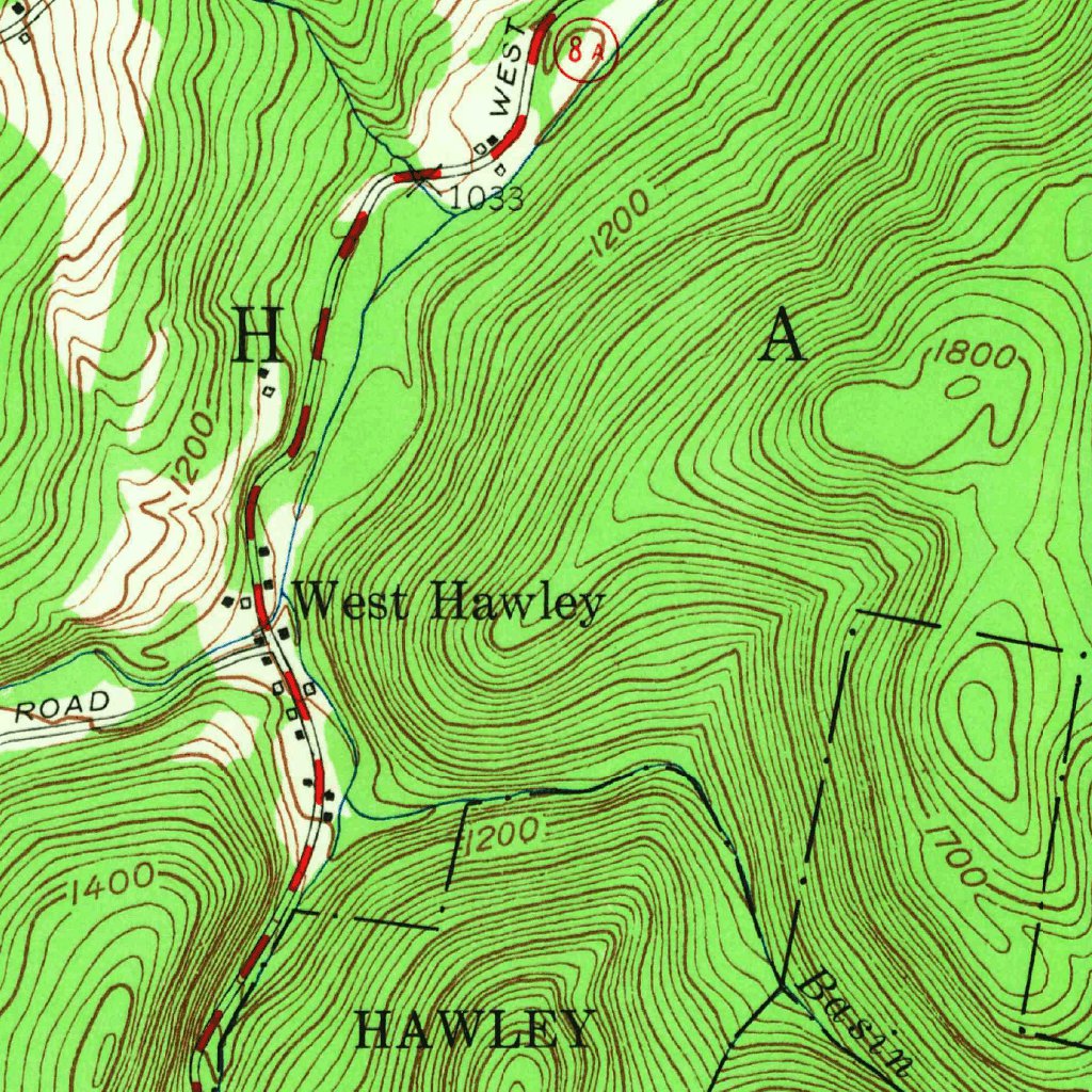 Plainfield, MA (1955, 24000-Scale) Map by United States Geological ...