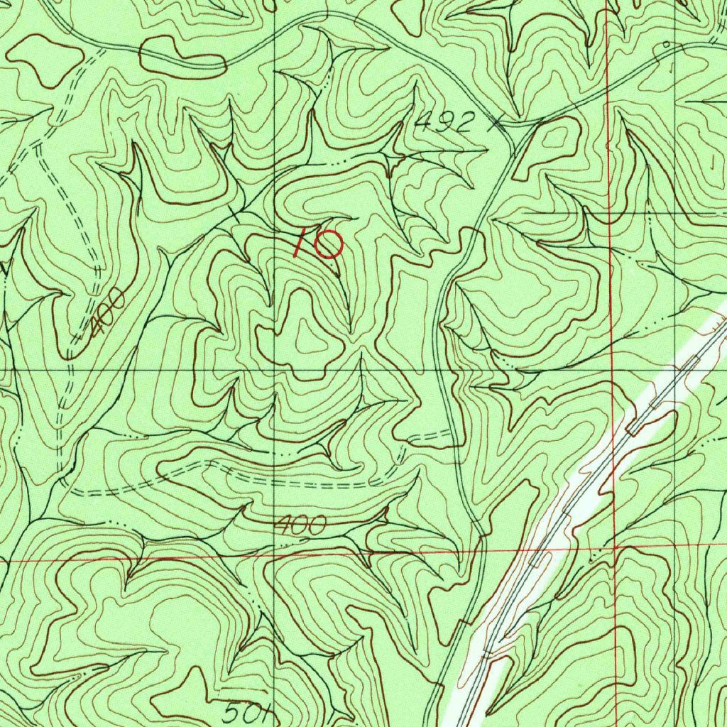 Plantersville, AL (1982, 24000-Scale) Map by United States Geological ...