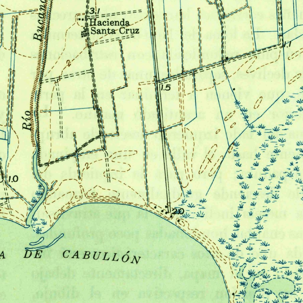 Playa De Ponce, PR (1945, 30000-Scale) Map by United States Geological ...