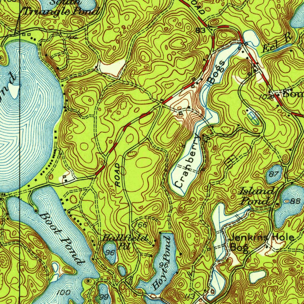 Plymouth, MA (1950, 31680-Scale) Map by United States Geological Survey ...