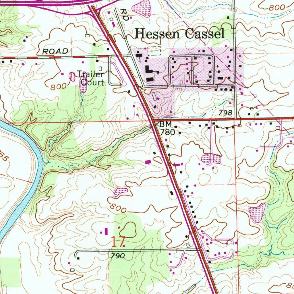 Poe, IN (1994, 24000-Scale) Map by United States Geological Survey ...