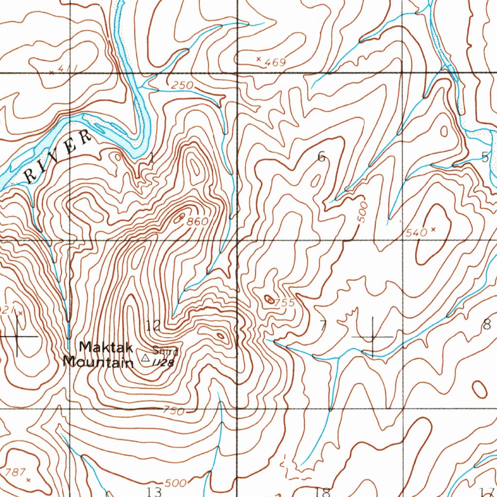 Point Hope B-1, AK (1955, 63360-Scale) Map by United States Geological ...