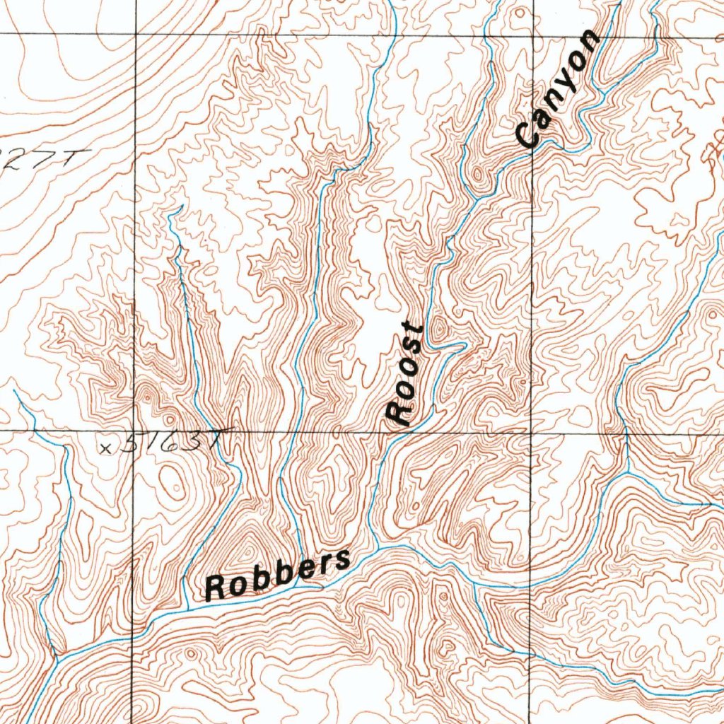 Point Of Rocks East, UT (1986, 24000-Scale) Map by United States ...
