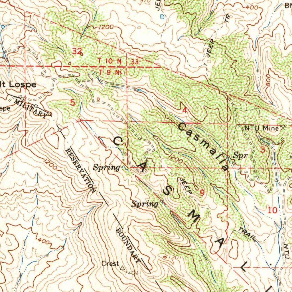 Point Sal, CA (1959, 62500-Scale) Map by United States Geological ...