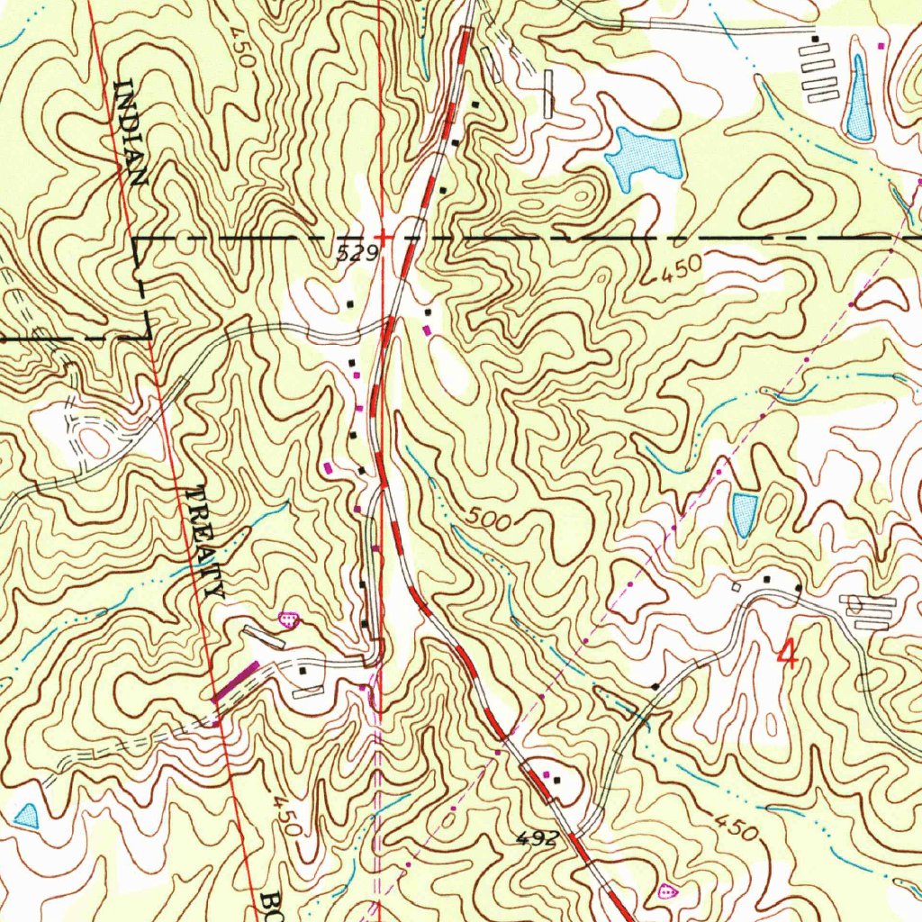 Polkville, MS (1968, 24000-Scale) Map by United States Geological ...