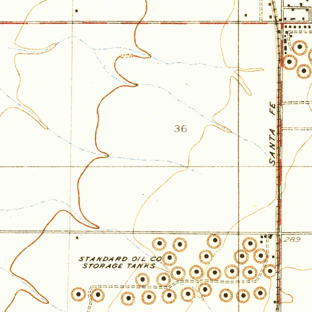 Pond, CA (1930, 31680-Scale) Map by United States Geological Survey ...