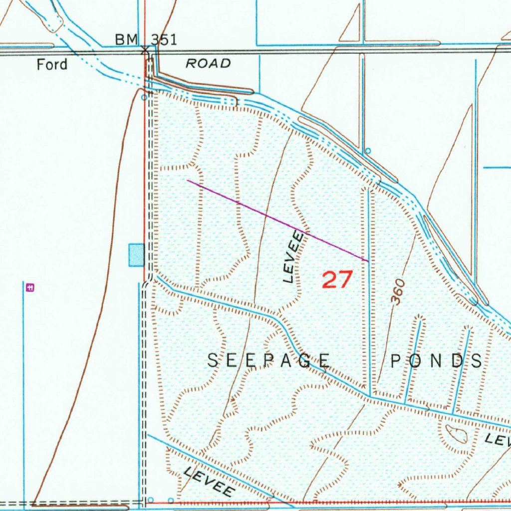 Pond, CA (1953, 24000-Scale) Map by United States Geological Survey ...