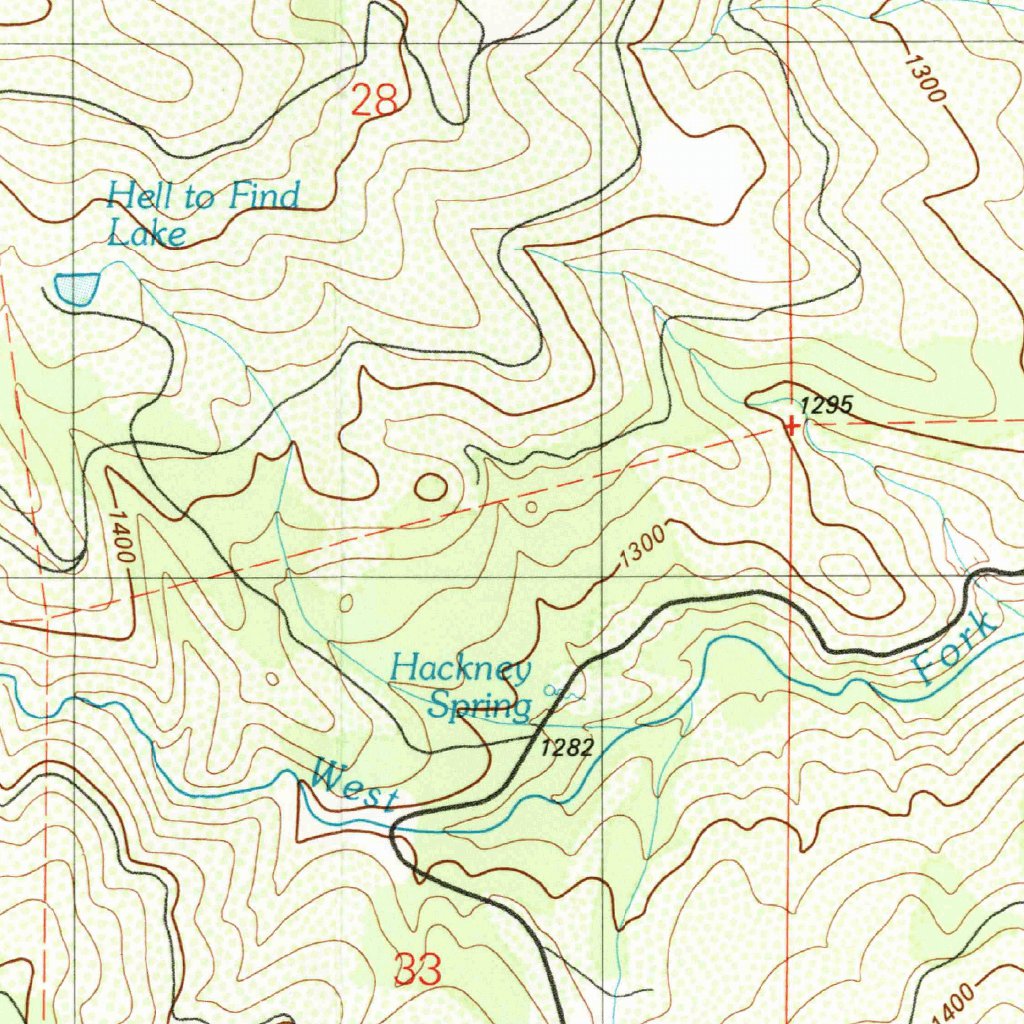 Pony Buck Peak, CA (1981, 25000-Scale) Map by United States Geological ...