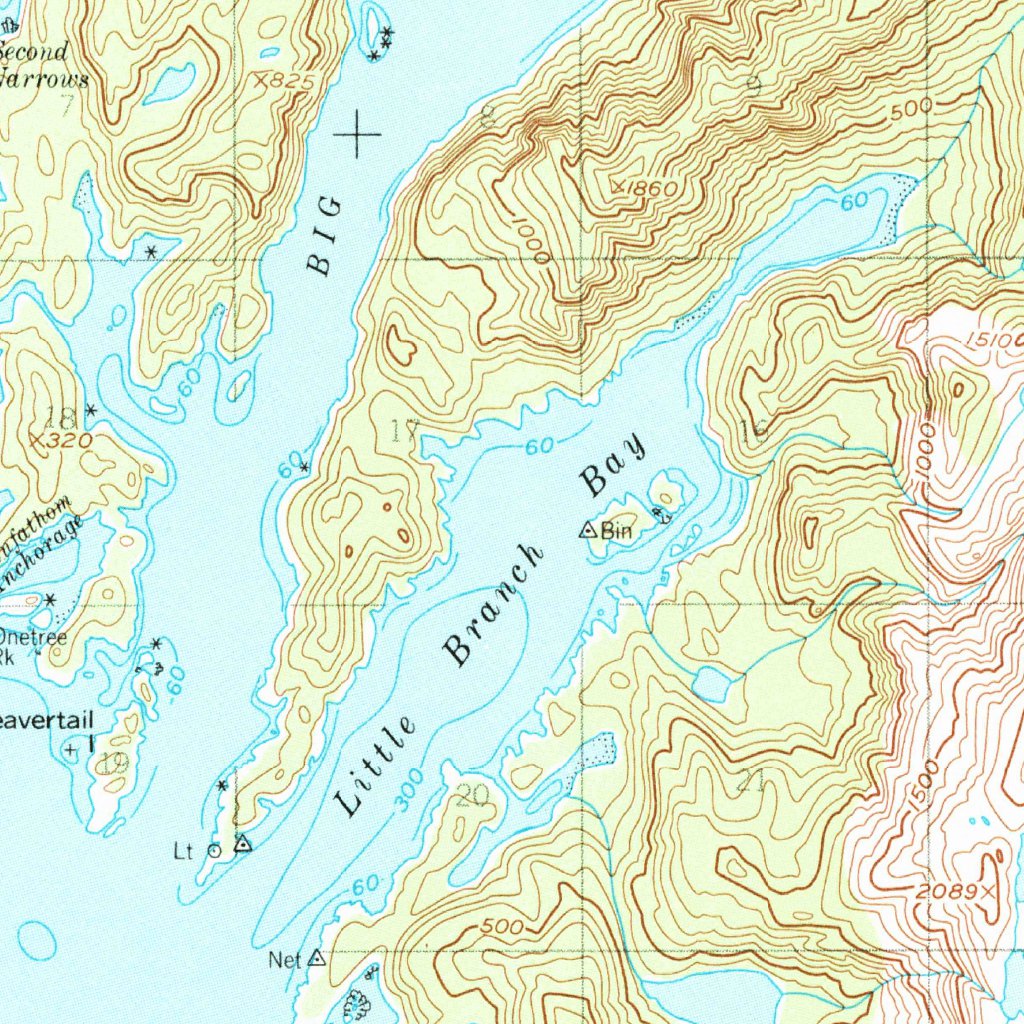 Port Alexander B-3 And B-4, AK (1951, 63360-Scale) Map by United States ...