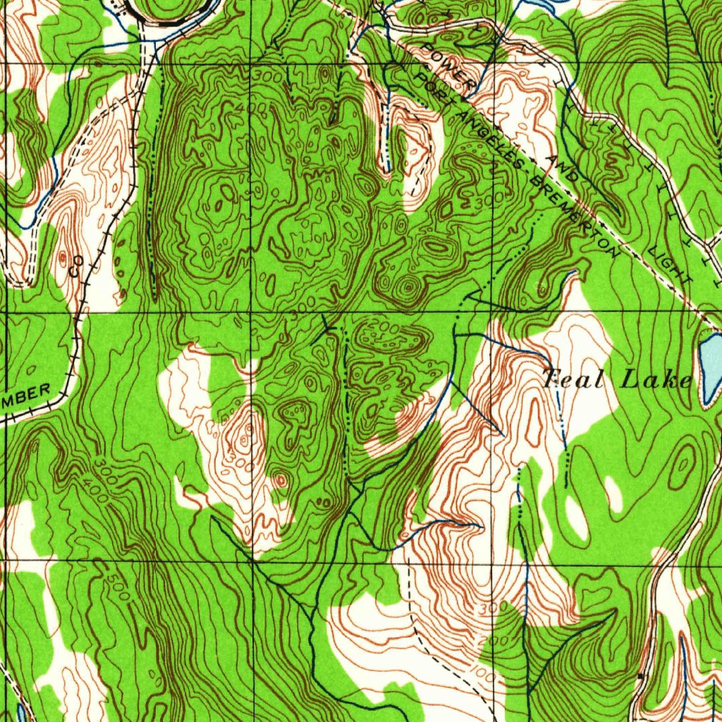 Port Gamble, WA (1937, 62500-Scale) Map by United States Geological ...