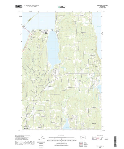 Port Gamble, WA (2020, 24000-Scale) Map by United States Geological ...