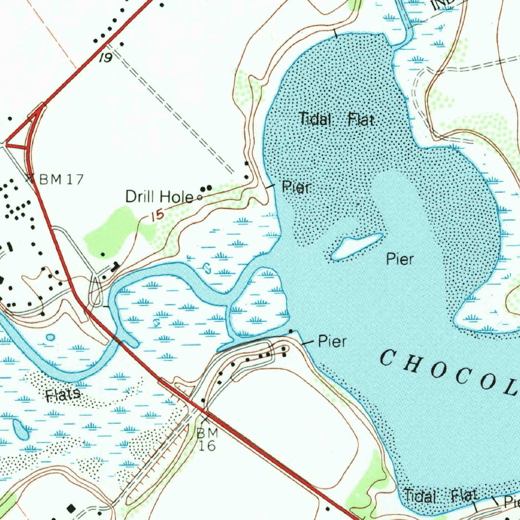 Port Lavaca West, TX (1995, 24000-Scale) Map by United States ...