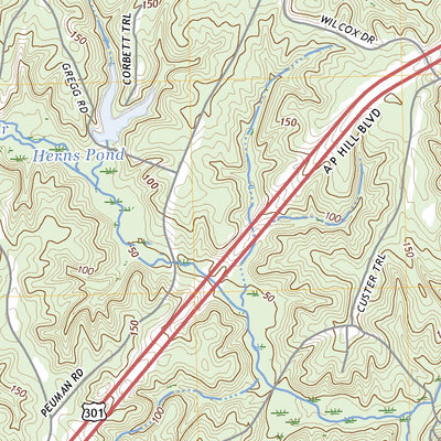 Port Royal, VA (2022, 24000-Scale) Map by United States Geological ...