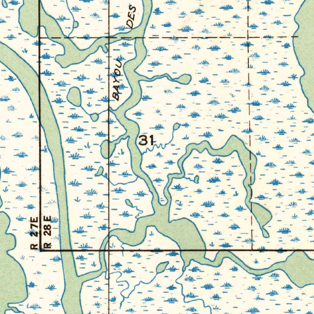 Port Sulphur, LA (1935, 31680-Scale) Map by United States Geological ...