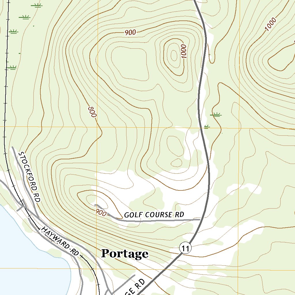 Portage Lake East, ME (2021, 24000-Scale) Map by United States ...