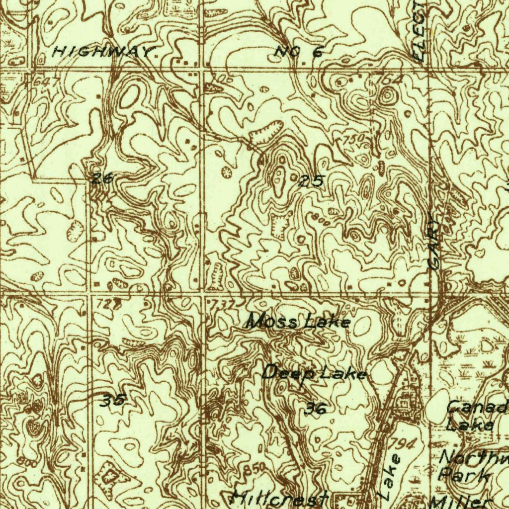 Porter, IN (1934, 48000-Scale) Map by United States Geological Survey ...