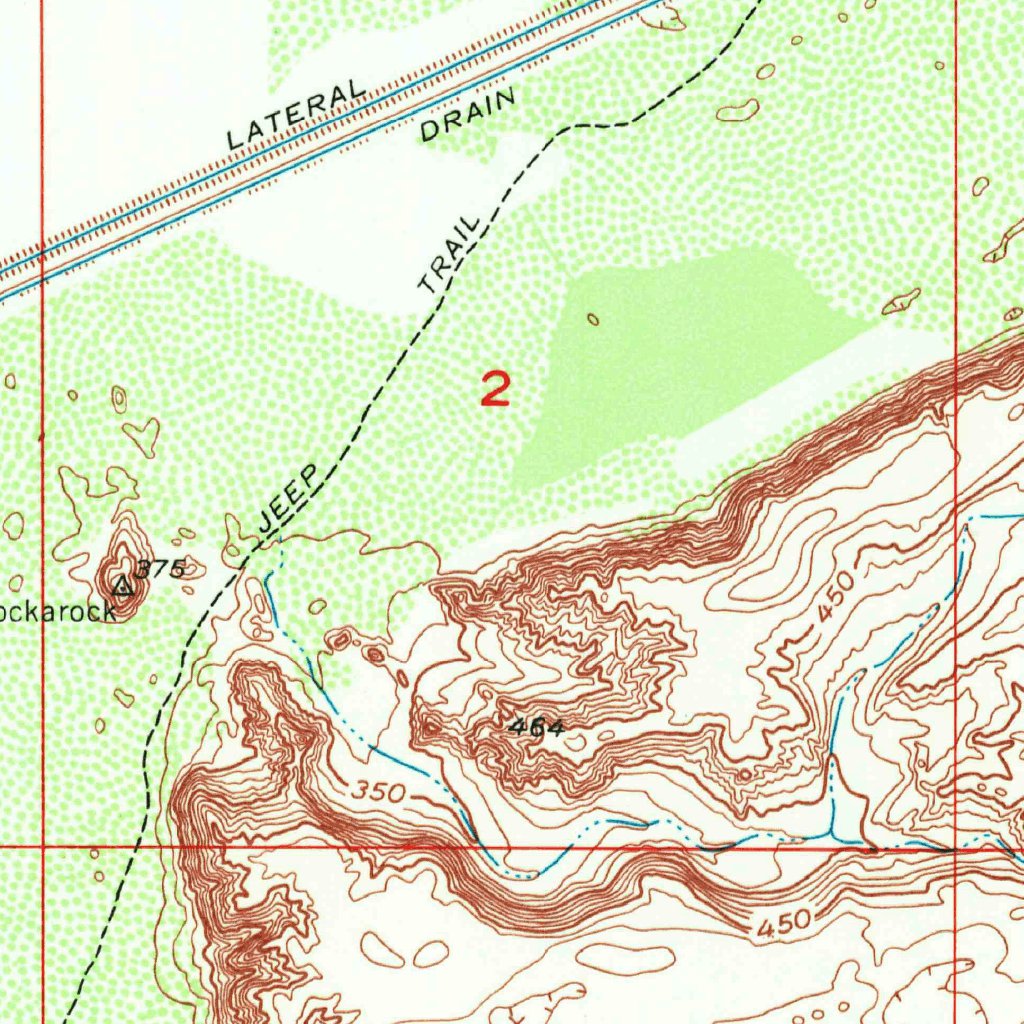 Poston, AZ-CA (1955, 24000-Scale) Map by United States Geological ...