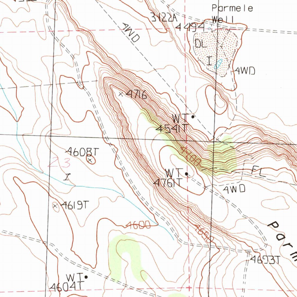 Potato Lake, OR (1983, 24000-Scale) Map by United States Geological ...