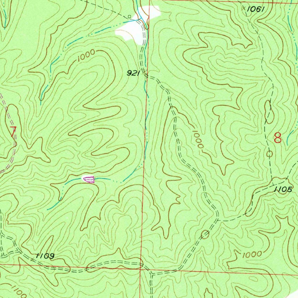 Potosi, MO (1958, 24000-Scale) Map by United States Geological Survey ...