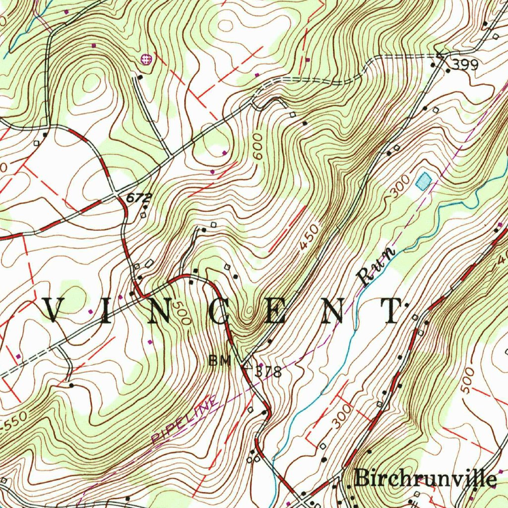 Pottstown, PA (1956, 24000-Scale) Map by United States Geological ...
