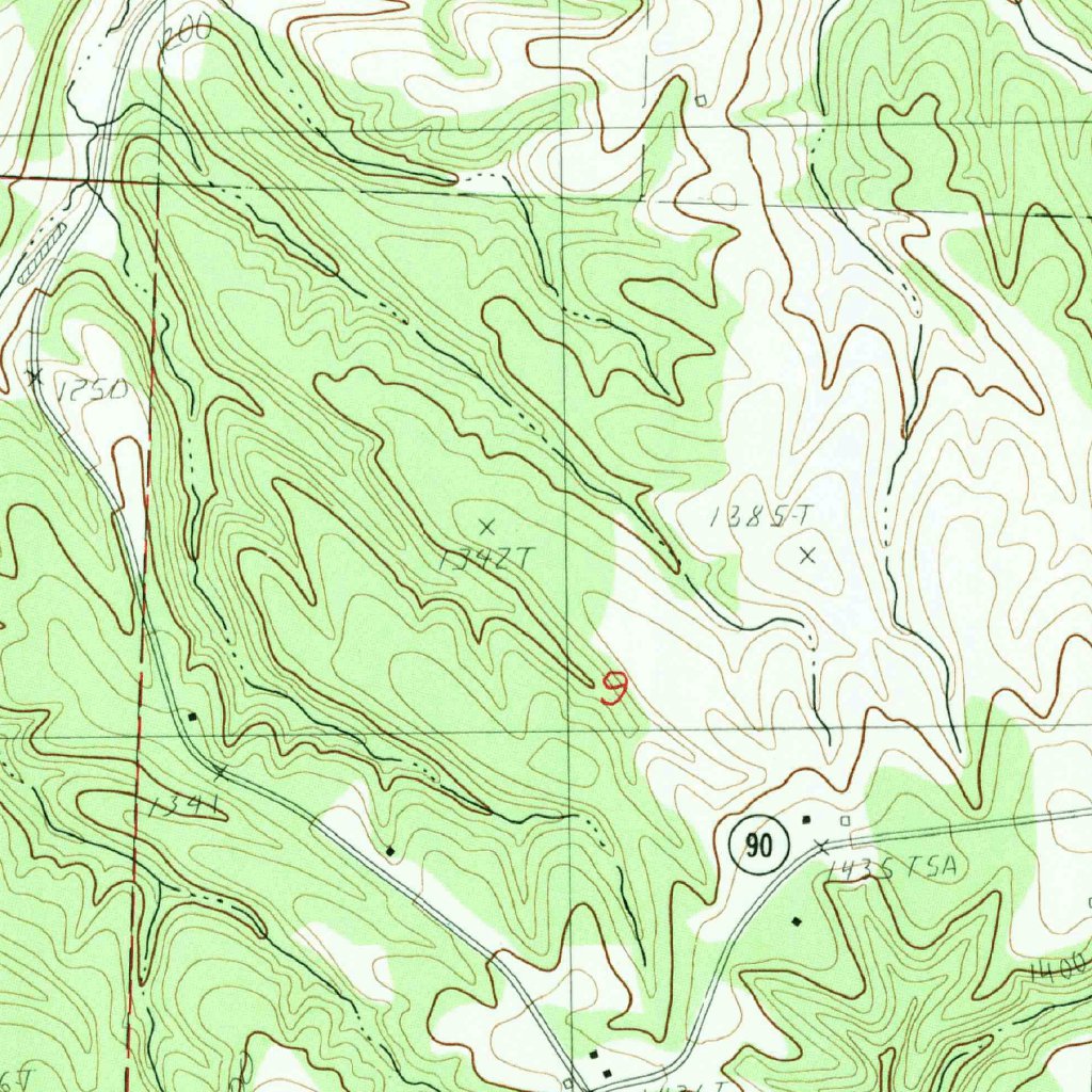 Powell, MO (1982, 24000-Scale) Map by United States Geological Survey ...