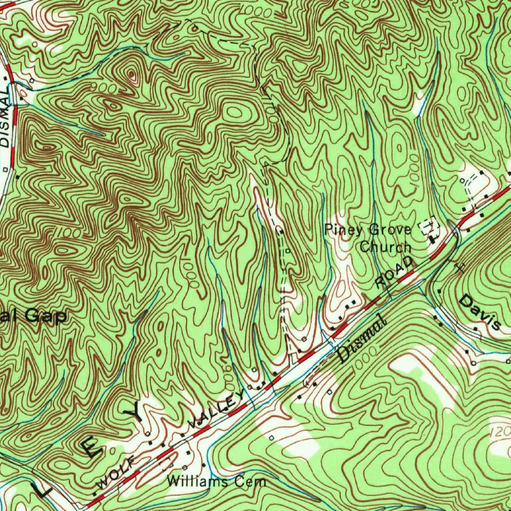 Powell, TN (1968, 24000-Scale) Map by United States Geological Survey ...