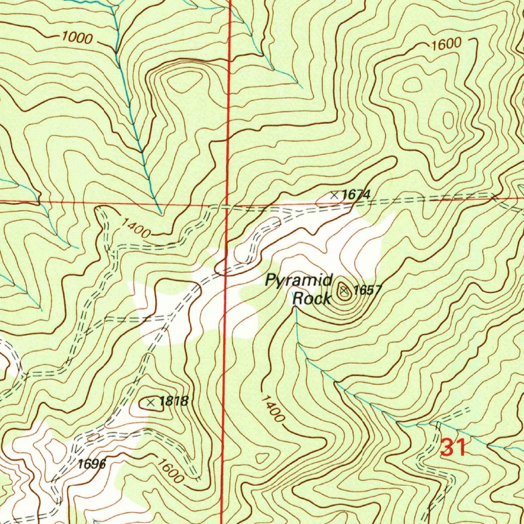Powers, OR (1998, 24000-Scale) Map by United States Geological Survey ...