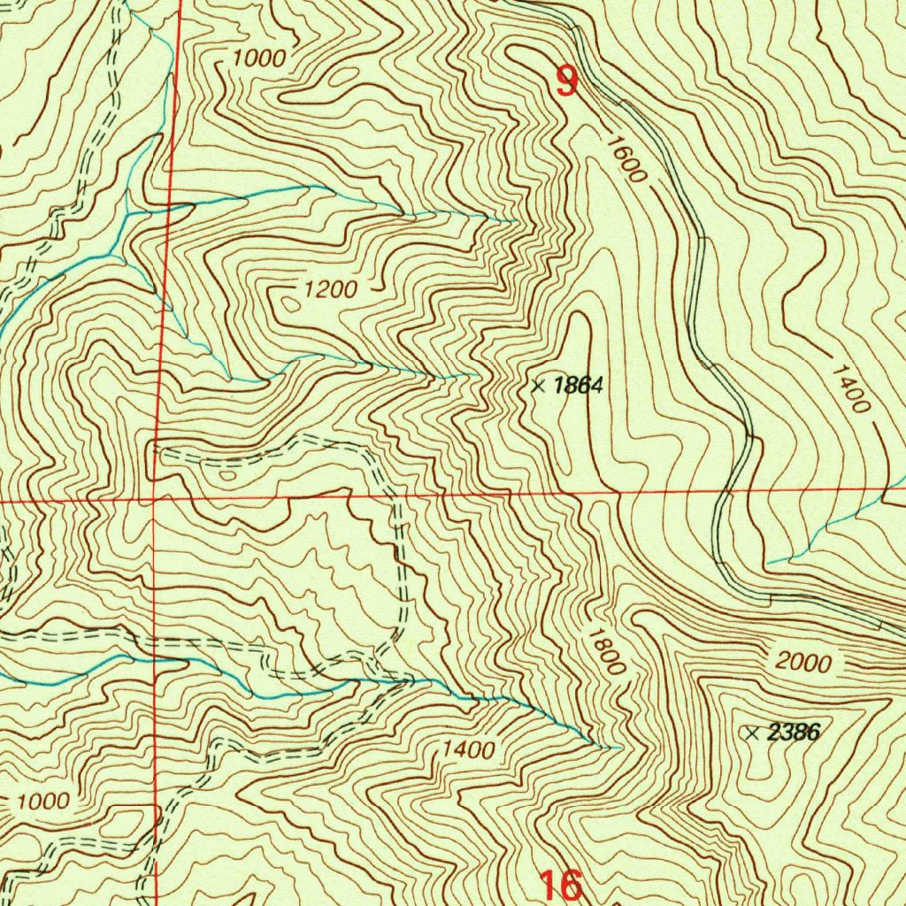 Powers, OR (1998, 24000-Scale) Map by United States Geological Survey ...