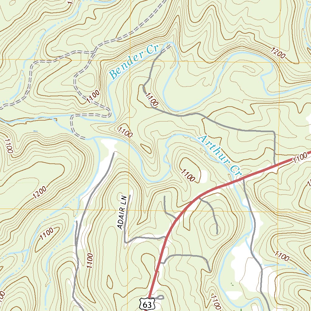 Prescott, MO (2021, 24000-Scale) Map by United States Geological Survey ...