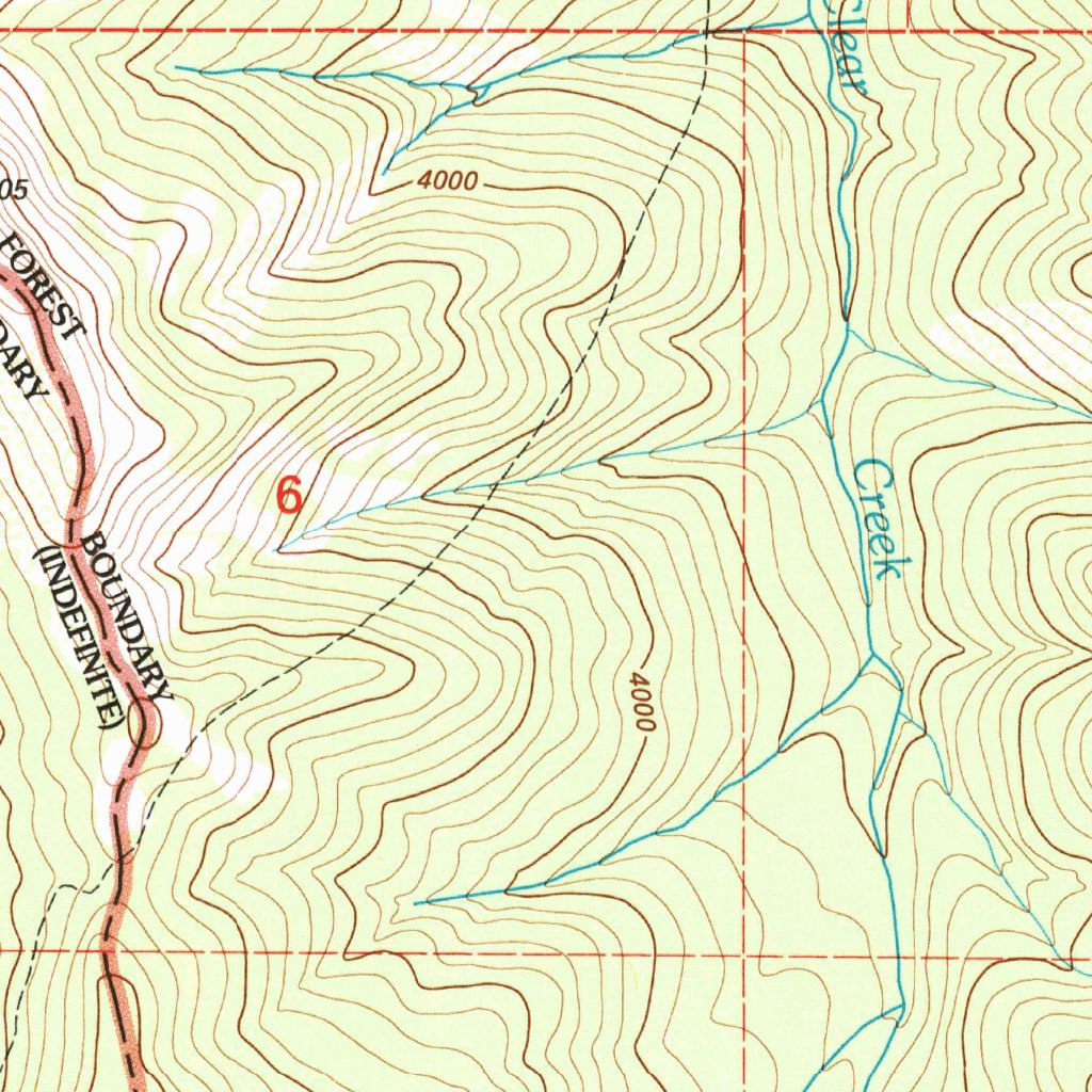 Prescott Mountain, CA (1997, 24000-Scale) Map by United States ...