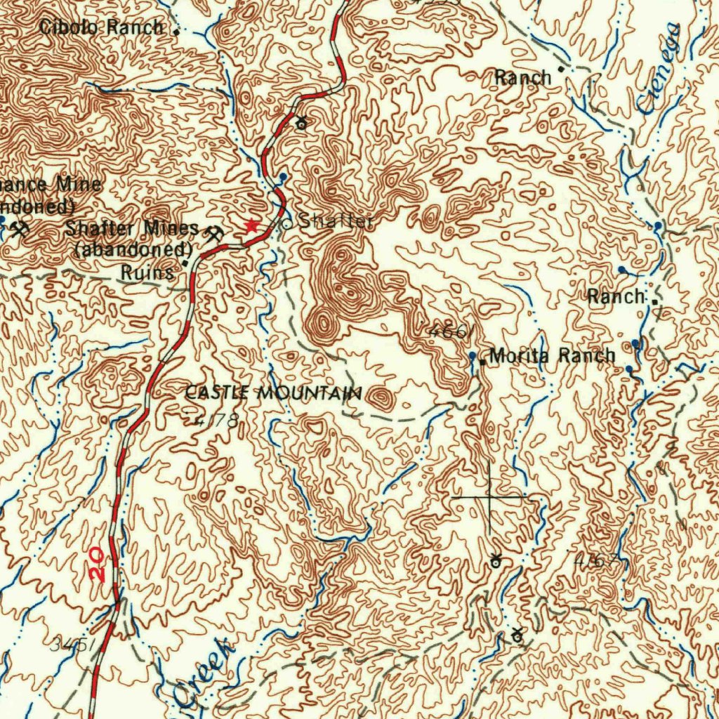 Presidio, TX (1965, 250000-Scale) Map by United States Geological ...