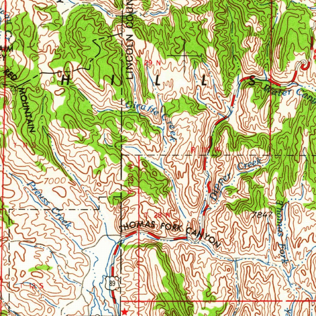 Preston, ID-WY-UT (1962, 250000-Scale) Map by United States Geological ...
