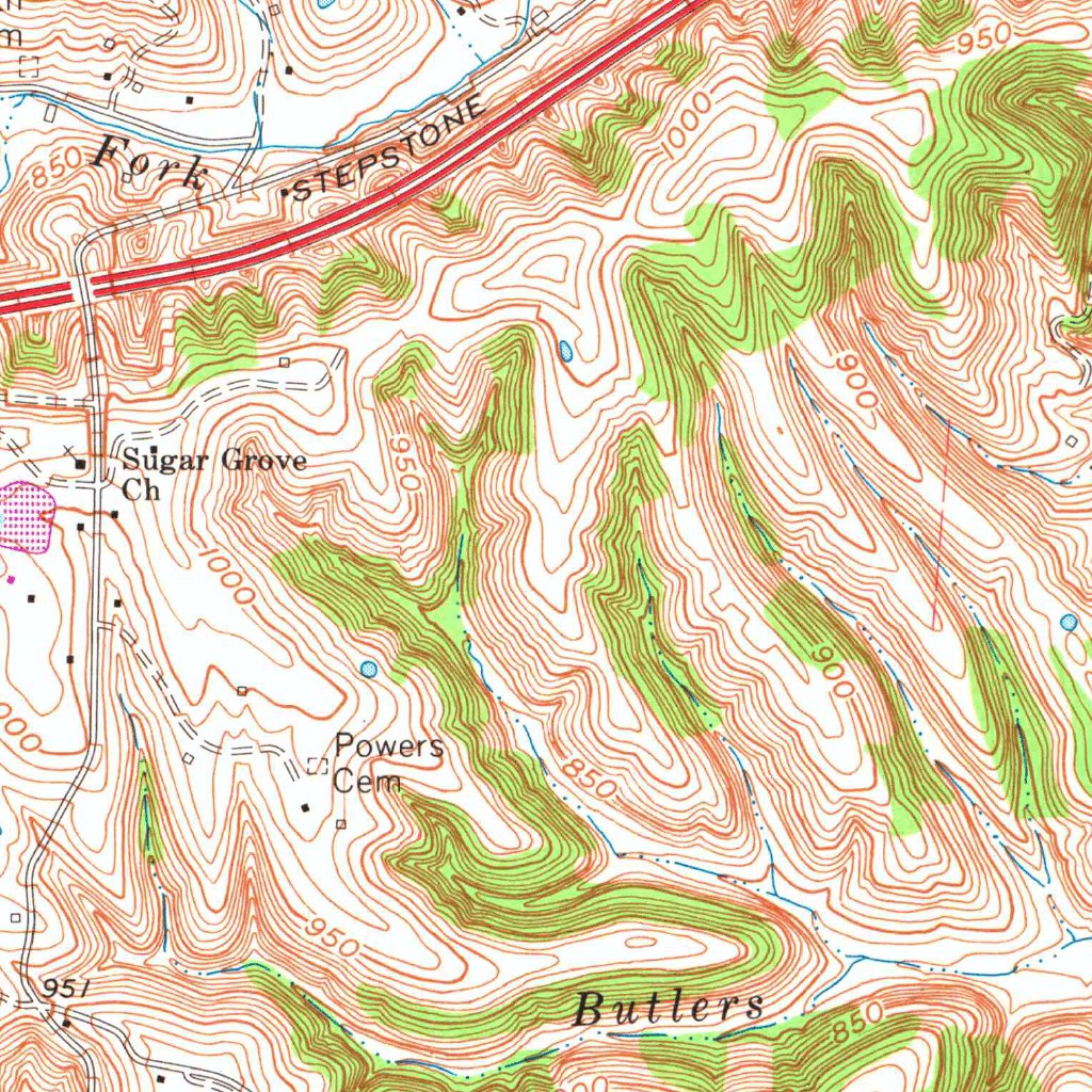 Preston, KY (1970, 24000-Scale) Map by United States Geological Survey ...