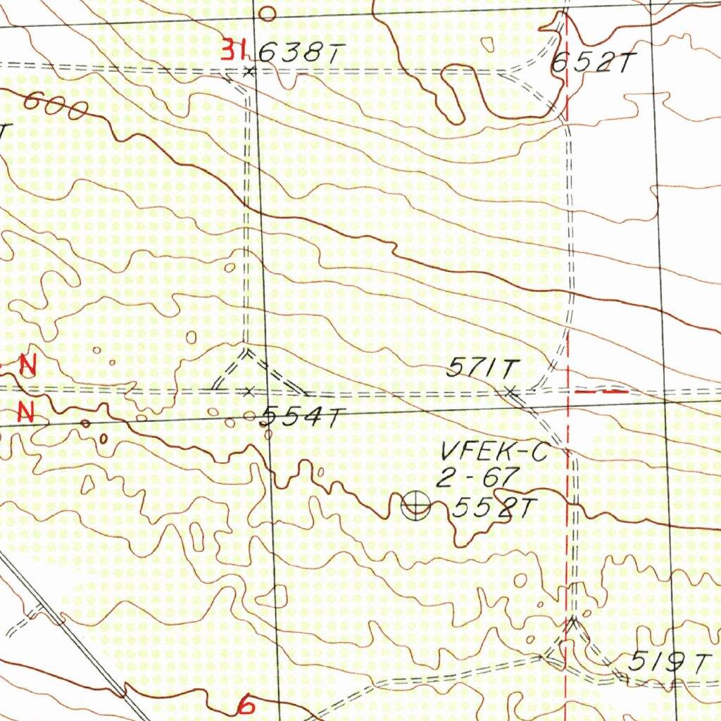 Priest Rapids NE, WA (1986, 24000-Scale) Map by United States ...