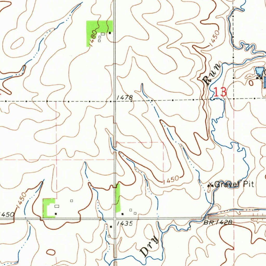 Primghar, IA (1964, 24000-Scale) Map by United States Geological Survey ...