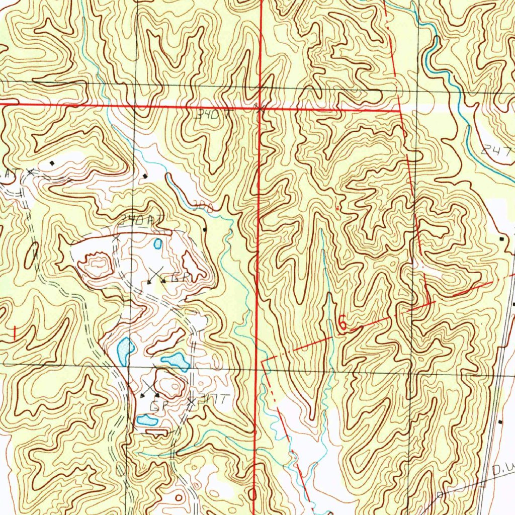 Princedale, AR (1984, 24000-Scale) Map by United States Geological ...