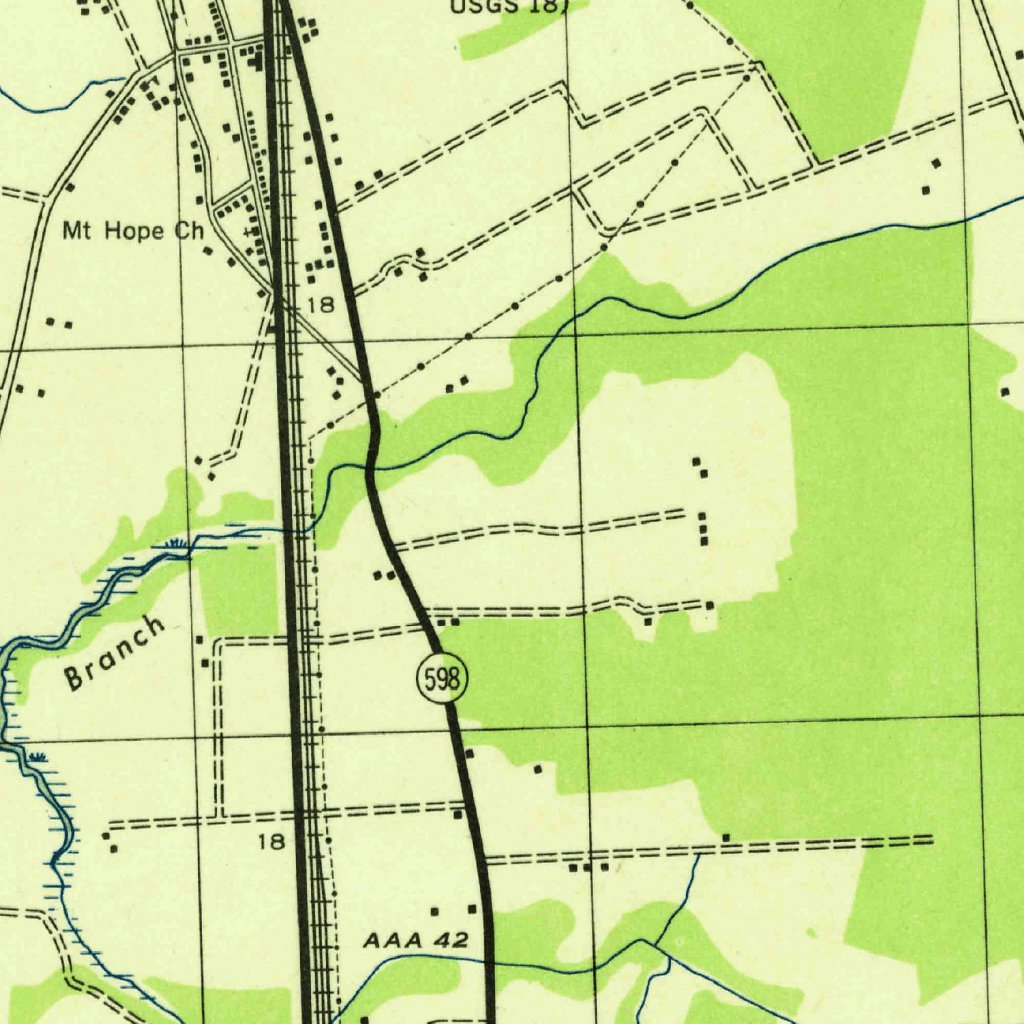 Princess Anne, MD (1943, 31680-Scale) Map by United States Geological ...