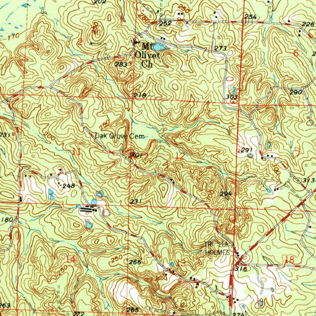 Princeton, AR (1978, 62500-Scale) Map by United States Geological ...