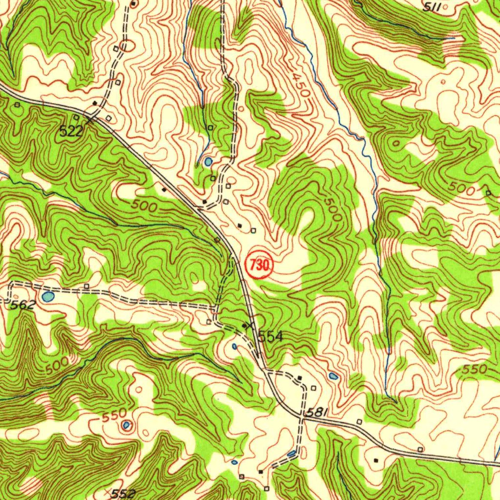 Princeton West, KY (1954, 24000-Scale) Map by United States Geological ...