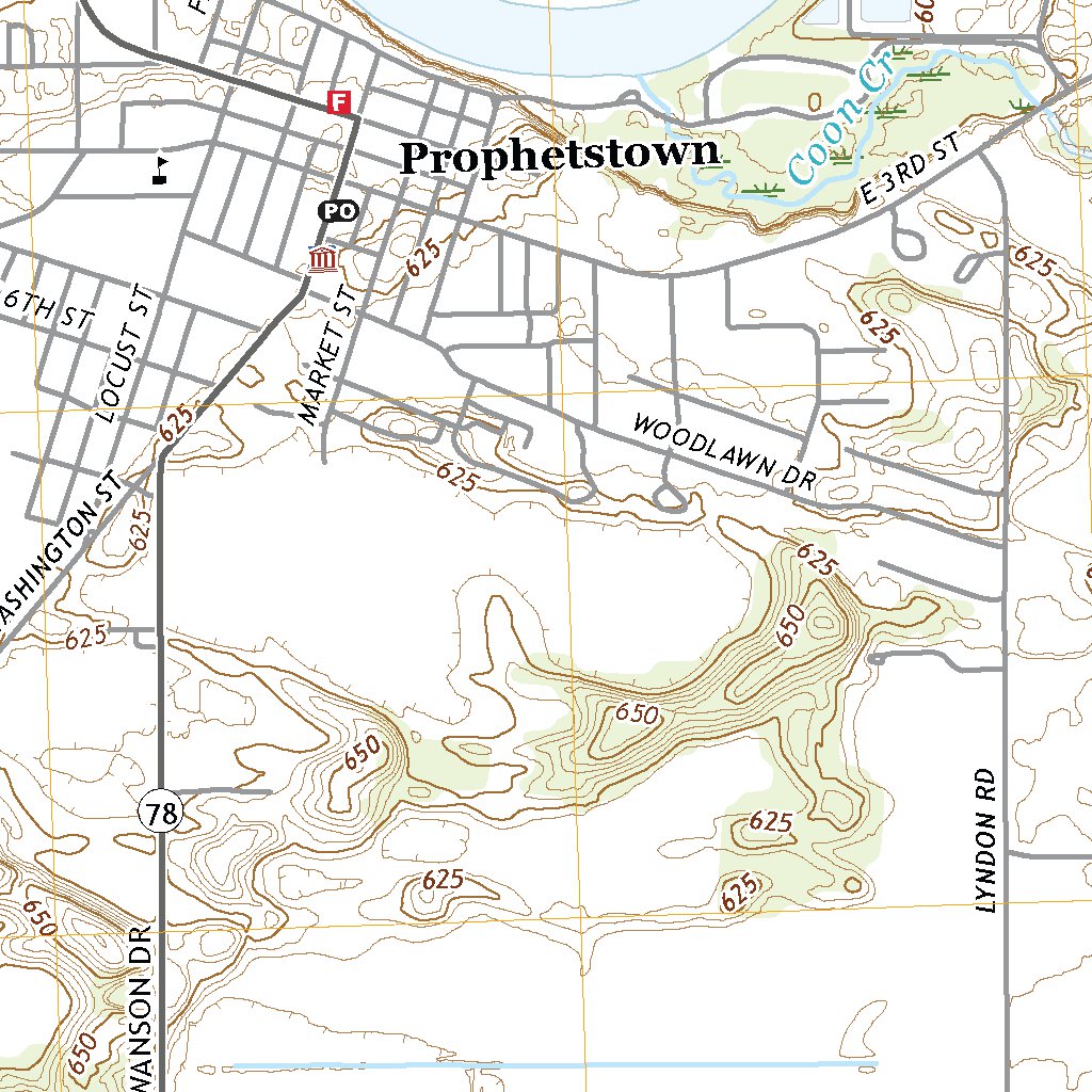 Prophetstown, IL (2021, 24000-Scale) Map by United States Geological ...