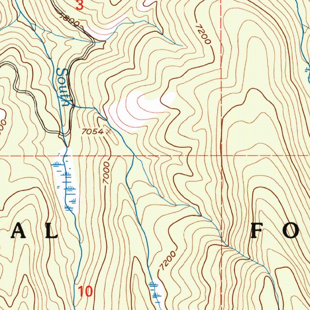 Proposal Rock, MT (1997, 24000-Scale) Map by United States Geological ...