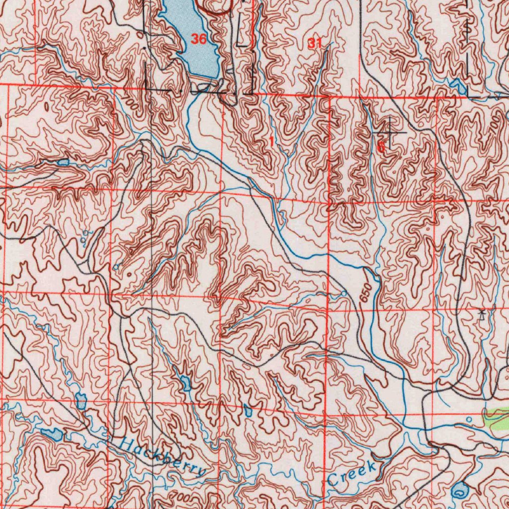 Protection, KS-OK (1985, 100000-Scale) Map by United States Geological ...