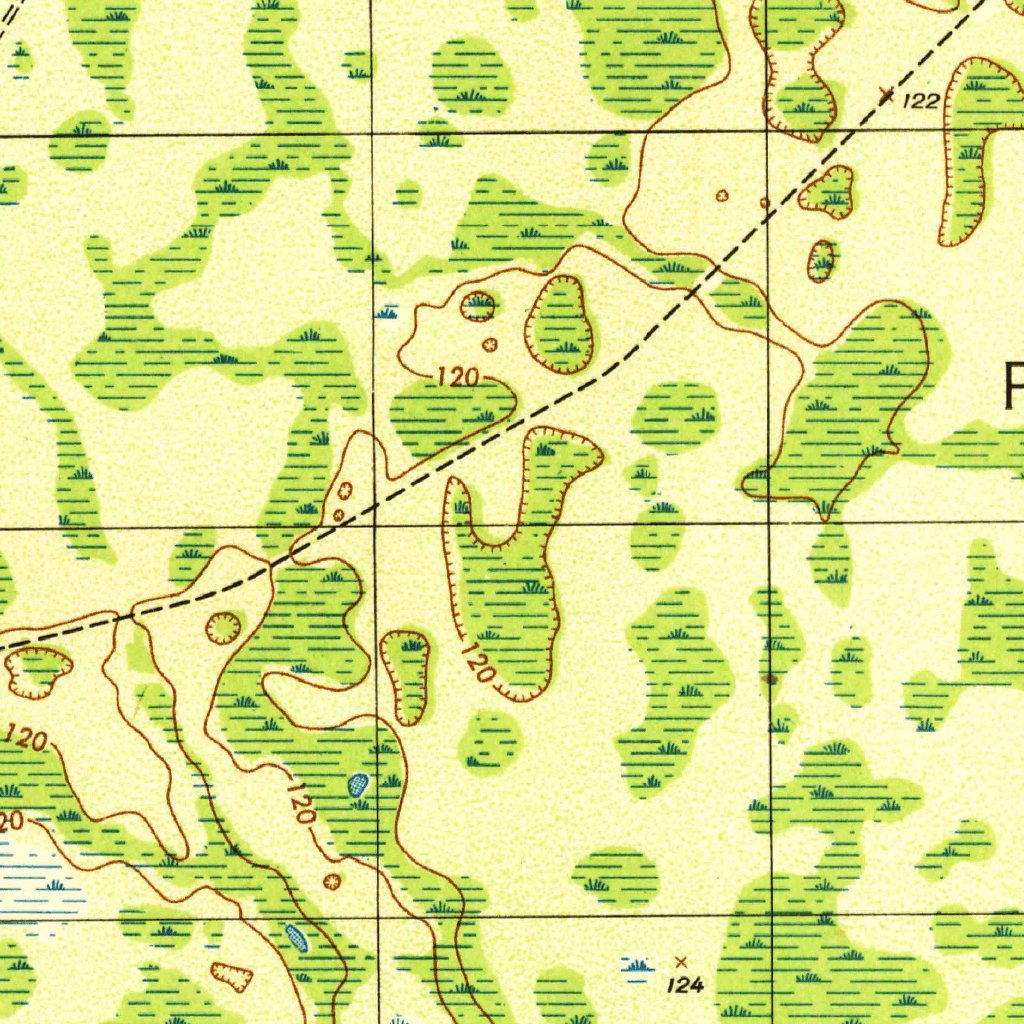 Providence, FL (1944, 31680-Scale) Map by United States Geological ...