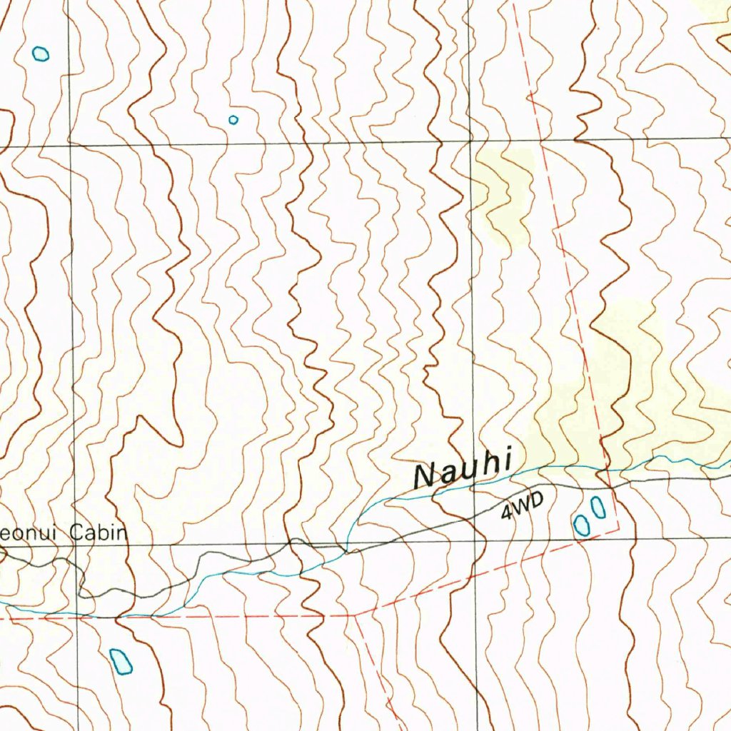 Puaakala, HI (1993, 24000-Scale) Map by United States Geological Survey ...