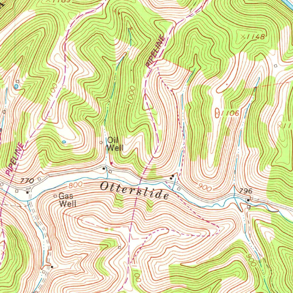 Pullman, WV (1964, 24000-Scale) Map by United States Geological Survey ...