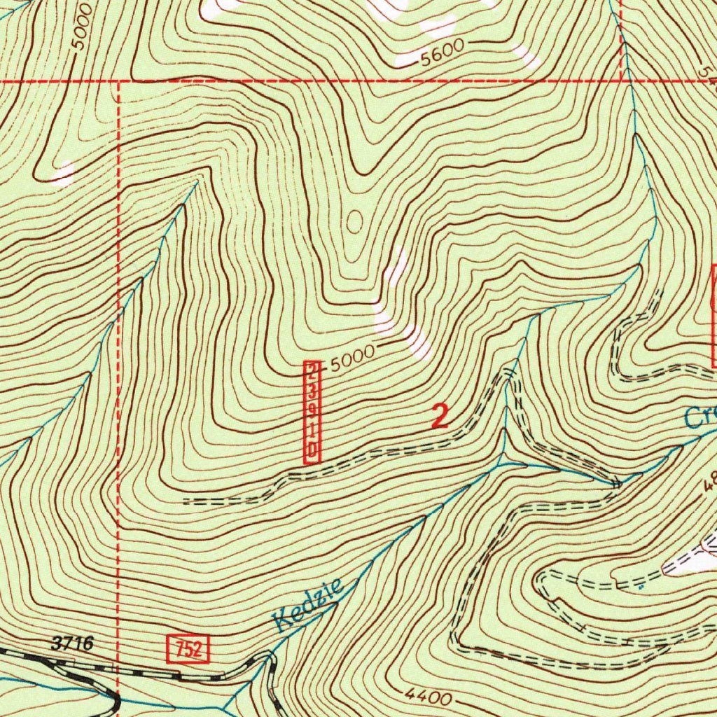 Pulpit Mountain, MT (1997, 24000-Scale) Map by United States Geological ...
