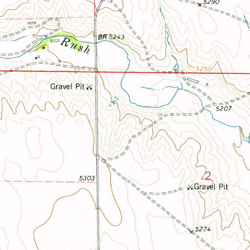 Punkin Center NW, CO (1978, 24000-Scale) Map by United States ...