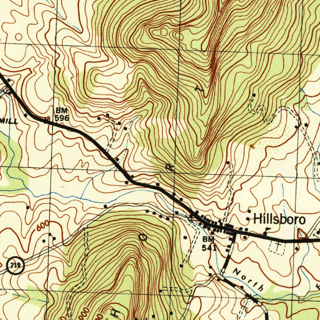 Purcellville, VA (1944, 31680-Scale) Map by United States Geological ...